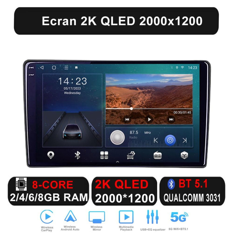 Navigatie Kia Sorento 2013 2014 2015 dedicata cu android Apple Carplay ...